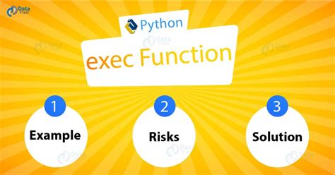 Python Exec Function Example And Risk DataFlair