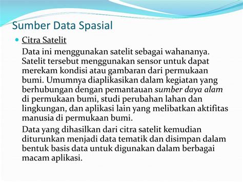ppt model data spasial powerpoint presentation free download id