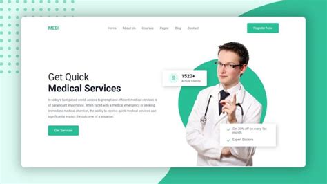 Sanket Chouhan On Linkedin Design A Medical Healthcare Landing Page Using Html And Css Step By