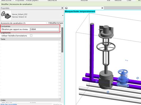 Missing Level Parameter In Properties Pipe Accessory Pipe Fitting