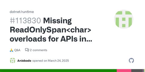Missing Readonlyspan Overloads For Apis In Systemiopath Systemiodirectory And Systemio
