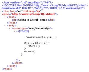 XML CDATA How CDATA Works In XML With Examples