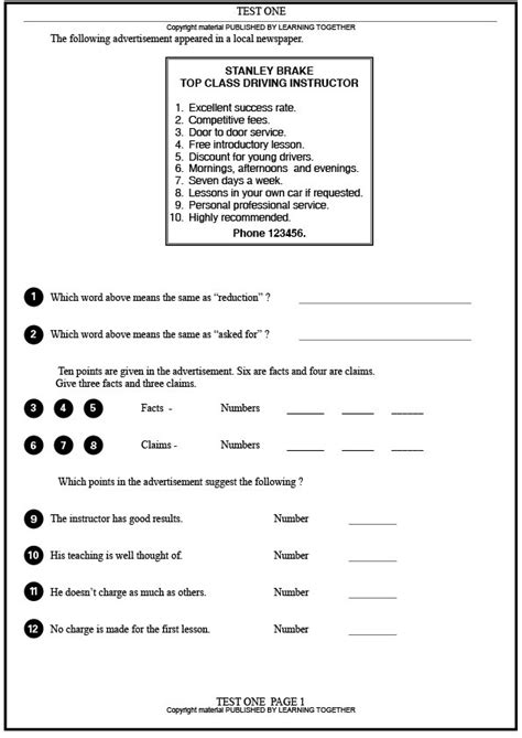 English Revision For Aqe And Gl Transfer Test