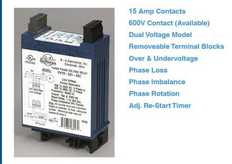 Pvt Three Phase Voltage Relay Microprocessor At Best Price In Basti