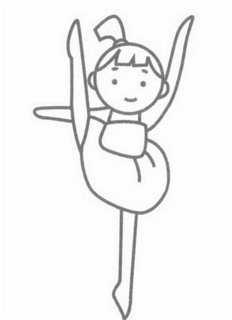 儿童舞蹈简笔画 儿童舞蹈简笔画图片 画趣文库（我爱生活）