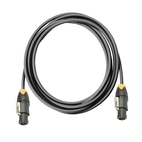 Rohs Approved Pvc Electric Copper Av Speaker Cable Wire Speakon Male To Female Speakon Cable