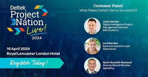Deltek On Linkedin Deltek Project Nation Live 2024