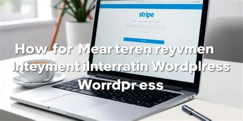 Mastering Stripe Integration For Wordpress A Comprehensive Guide For 2025
