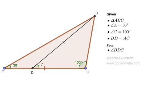 GoGeometry Com Problem Solutions Geometry Problem Unlock The Mystery Of Triangles