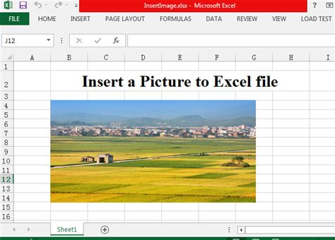 Insert Extract And Delete Images In Excel Using Java Manipulating