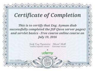 JSP Java Server Pages And Servlet Basics Free Course PDF Web Development Internet