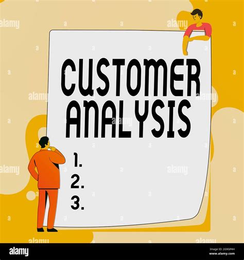 Handwriting Text Customer Analysis Word For Systematic Examination Of A Company S Is Customer