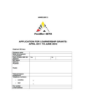 Learnership Online Application Form Fill And Sign Printable Template Online