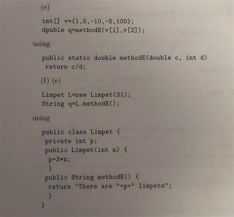 Solved Java Question Determine The Value Of Q In Each Of Chegg Com