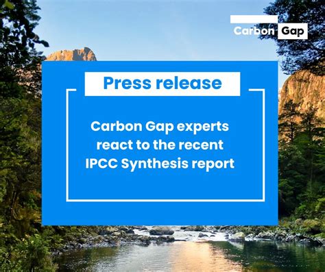 Carbon Gaps Expert Reactions To The Ipcc Synthesis Report
