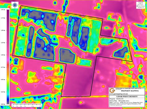 Lidar Ground Point Density Geological Exploration Services