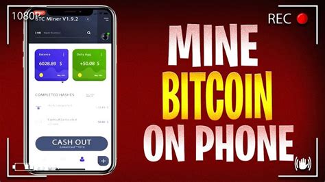 How To Mine Bitcoin ON Phone BITCOIN Miner APP For IPhone IOS Android In YouTube
