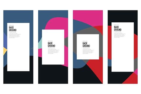 Premium Vector Vector Colorful Abstract Geometric Background