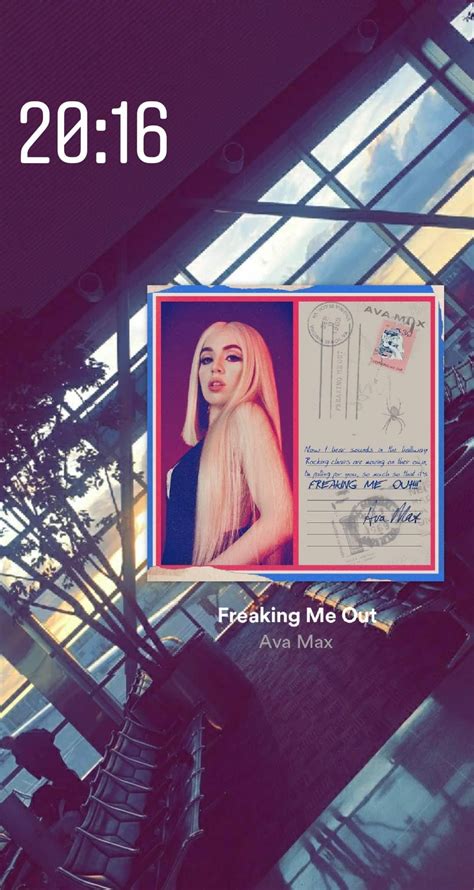 Ava Max Freaking Me Out