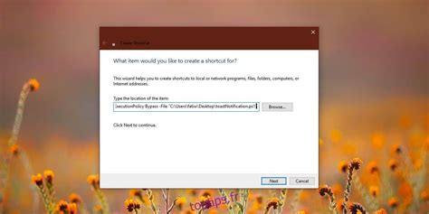 Comment Exécuter Des Scripts Powershell Avec Des Raccourcis Clavier Sous Windows 10 Toptips Fr