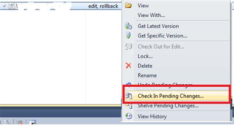 Devops Technology Blog Roll Back A Checkin In Tfs