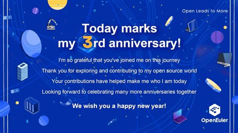 Openeuler Linkedin‘de Openeuler Openeulerturns3 Happybirthday
