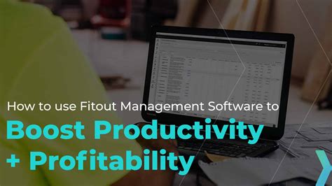 How Fitout Management Software Boosts Productivity And Profitability