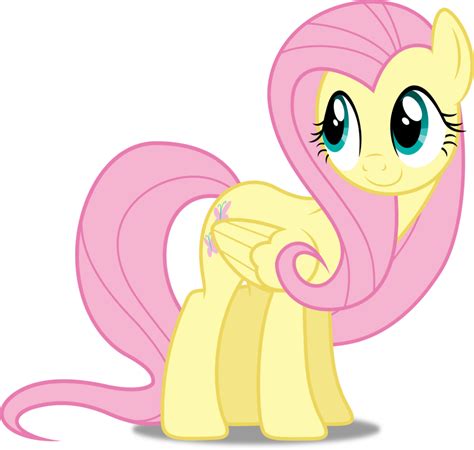 Mlp Fluttershy Face Vector