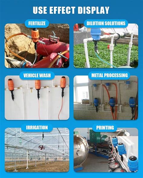 Drip System Fertilizer Dispenser Fertilizer Injectors For Irrigation