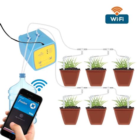 Irrigation Kit Automatic Watering Device Double Pump Controller WIFI Mobile APP Control