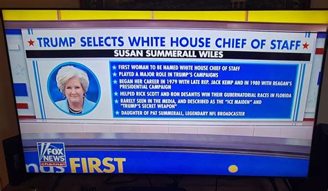 St Augustine News Local Woman Susie Wiles Becomes First Female Wh