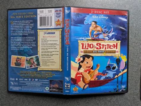 Lilo And Stitch Dvd 2009 2 Disc Set Big Wave Edition Disney £7 75 Picclick Uk