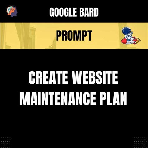 prompt prompt create website maintenance plan download script for ai