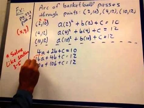 Modeling With Quadratic Function Youtube Quadratic Functions Quadratics Word Problems