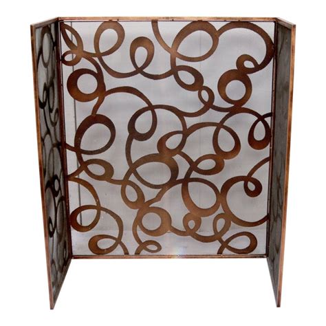 Mid Century Modern Fireplace Screen
