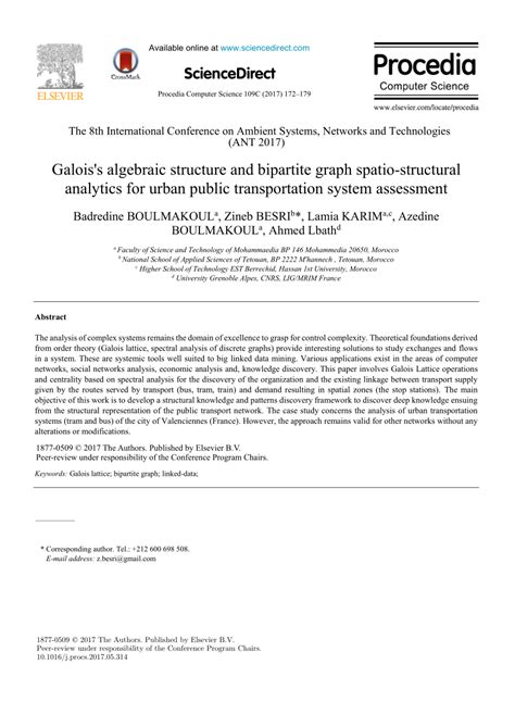 Pdf Galoiss Algebraic Structure And Bipartite Graph Spatio
