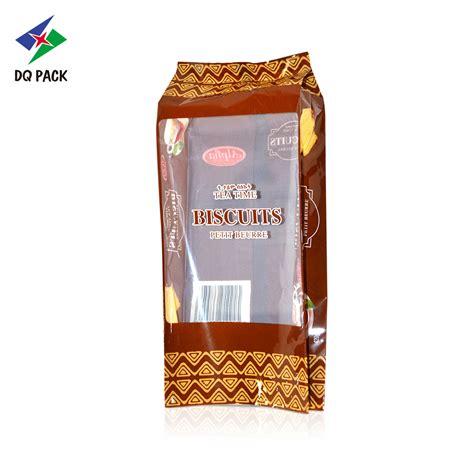 China DQ PACK Biscuits Packaging Bag Heat Seal Side Gusset Pouch Manufacturer And Supplier DQ PACK