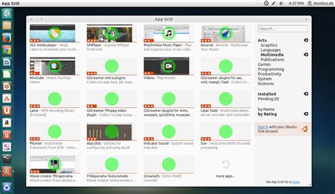 appgrid lightweight software center alternative to ubuntu software