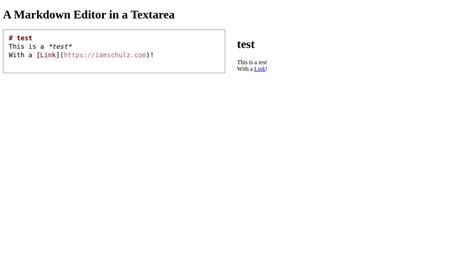 A Colorful Textarea Daniel Schulz