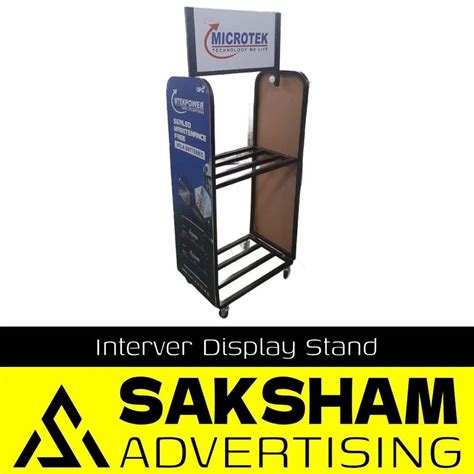 Wooden Metal Inverter Display Stand At ₹ 300 Sq Ft In New Delhi Id 2855798151373
