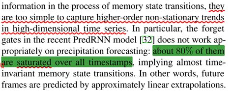 时空序列预测之memory In Memory A Predictive Neural Network For Learning