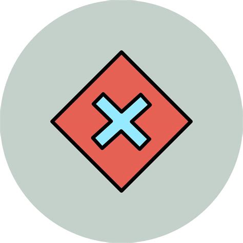 Multiplication Sign Icon Design 50557739 Vector Art At Vecteezy