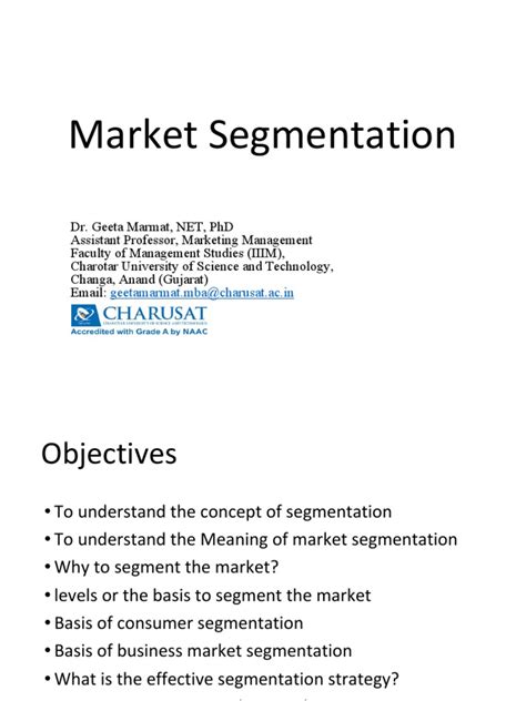 Market Segmentation Strategies Pdf Market Segmentation Brand