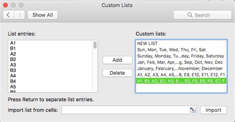 macos custom sort list excel mac 2016 79 entries stack overflow