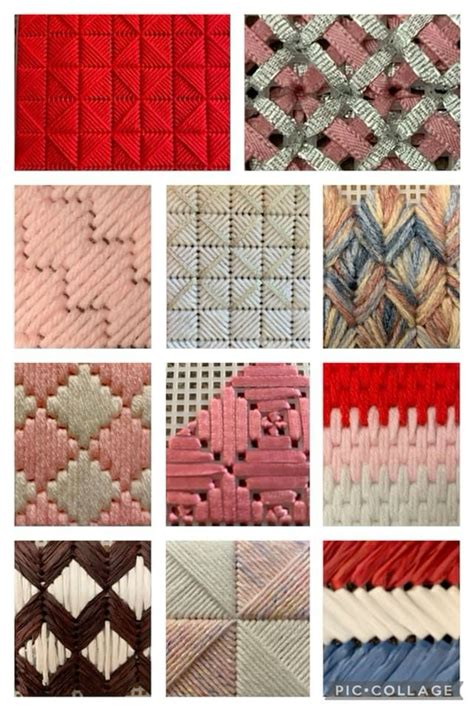 Colorful Plastic Canvas Patterns