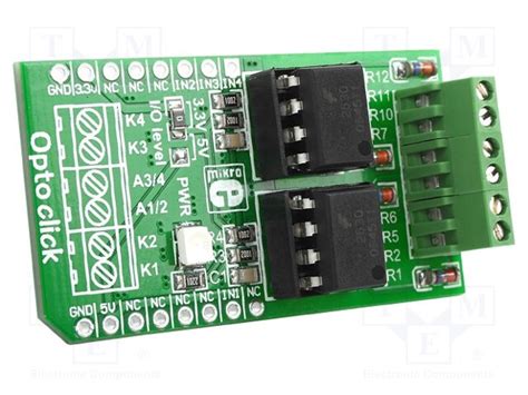 opto click mikroe click board optocouplers gpio vo2630 prototype