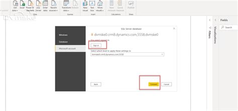 Get Data Using Sql Server Connection Of Microsoft Dynamics 365 Cds