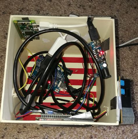 Air Quality Monitoring IOT Arduino Sensors Connected To A Raspberry Pi