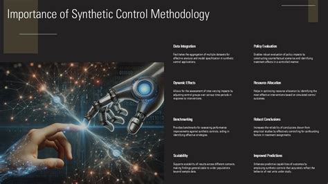 Importance Of Synthetic Control Methodology Scs Dataset Ppt Example St Ai Ss Ppt Sample