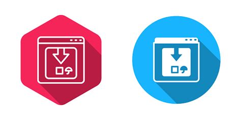 채워지고 윤곽선이 그려진 온라인 앱 배달 추적 아이콘은 긴 그림자 배경으로 격리되어 있습니다 소포 추적 벡터 가득 찬에 대한 스톡 벡터 아트 및 기타 이미지 Istock